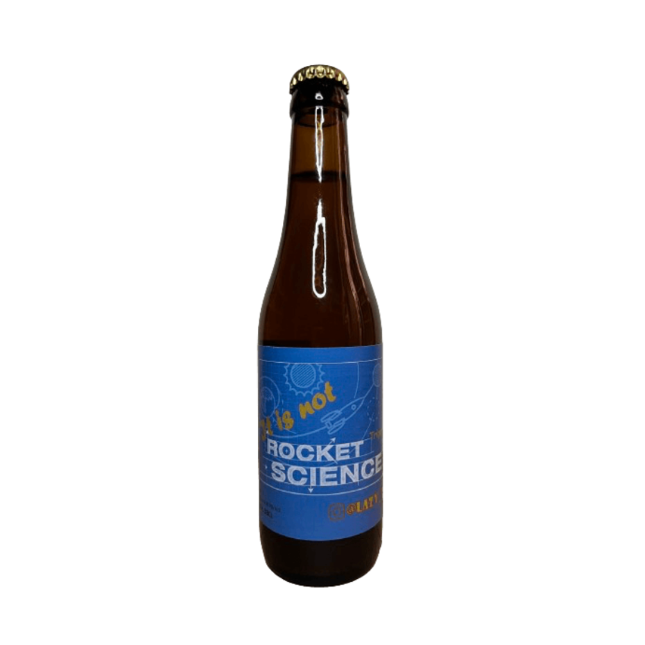 Lazy Beer Men It's Not Rocket Science Tripel 33cl Kopen? - Hellobier ...