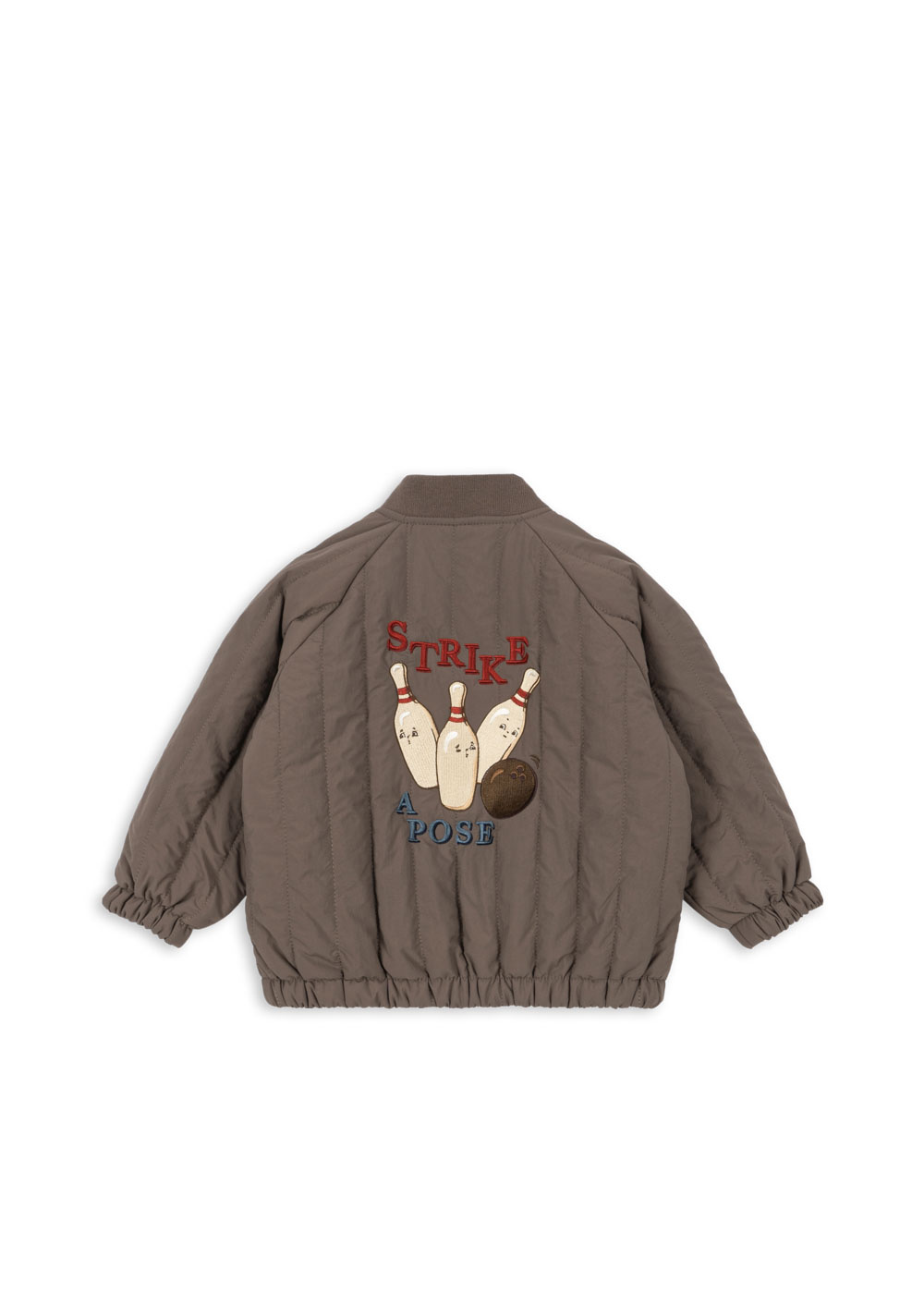 JUNO BOMBER JACKET WALNUT - Beer en Schaap