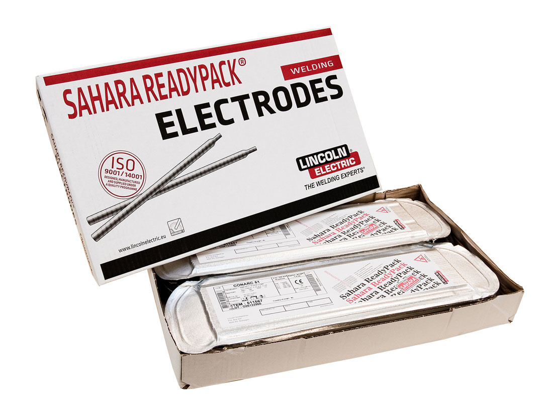 Lincoln Electric Conarc 49C SRP ongelegeerde als elektrode - Bekkering ...