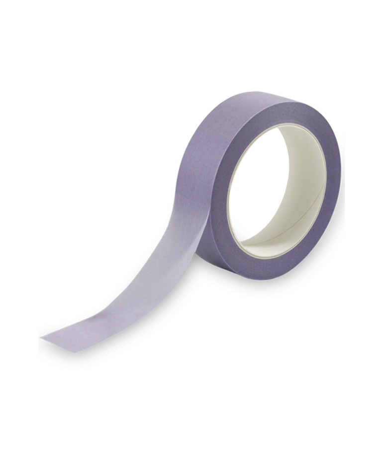 Washi Low-Tack Fine Line Tape Purple 50 Meter - Verf en behangland