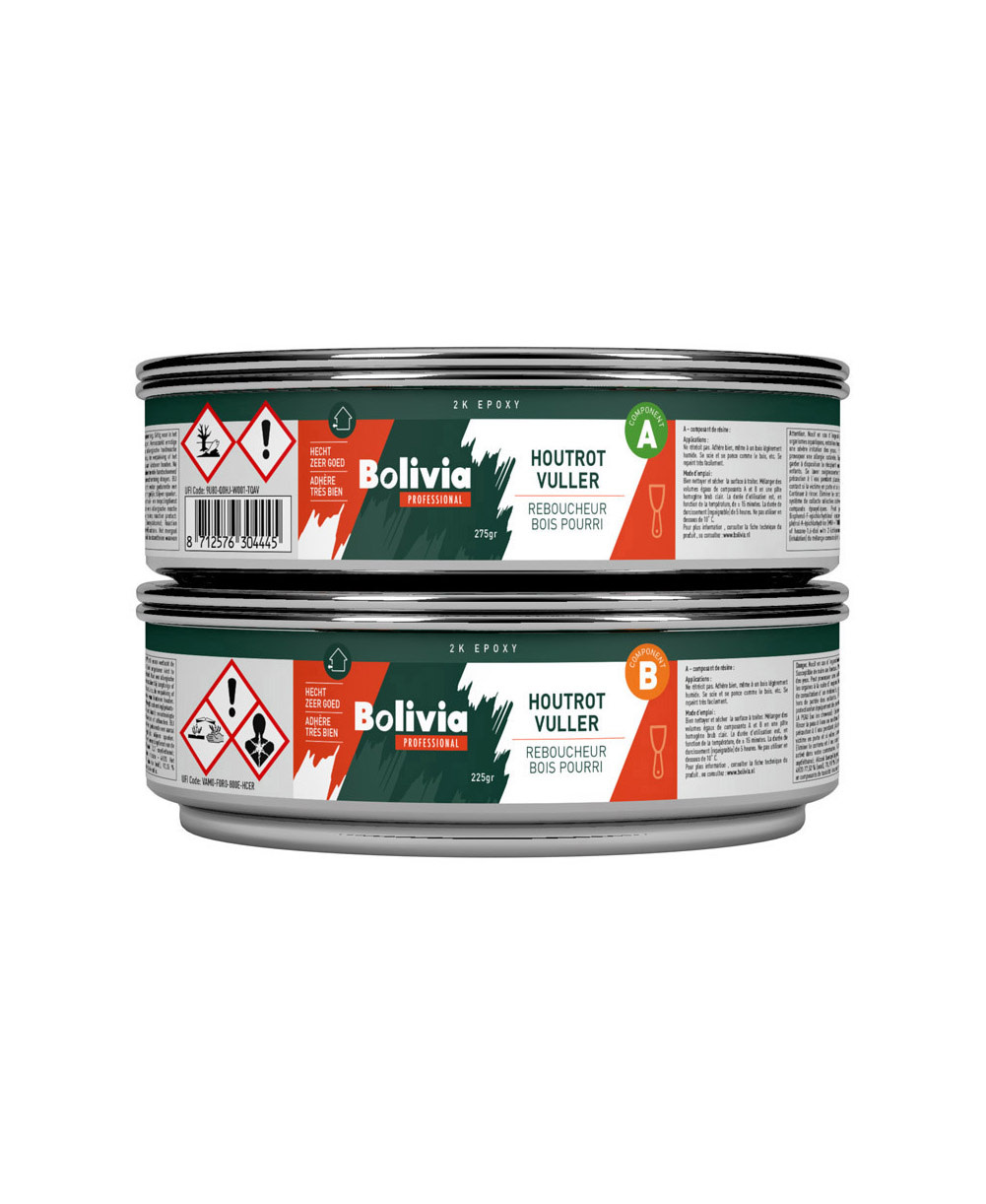 Bolivia 2K Epoxy Houtrotvuller Nodig? Verf en Behangland - Verf en ...