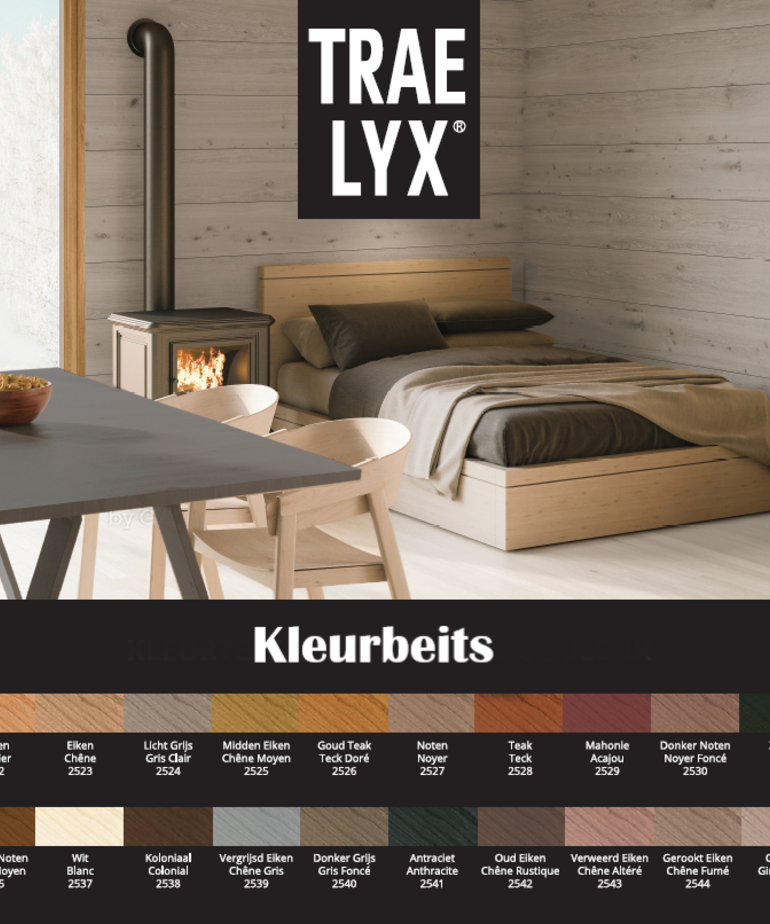 Trae-Lyx Kleurbeits Tester Bestellen? Verf en Behangland - Verf en ...