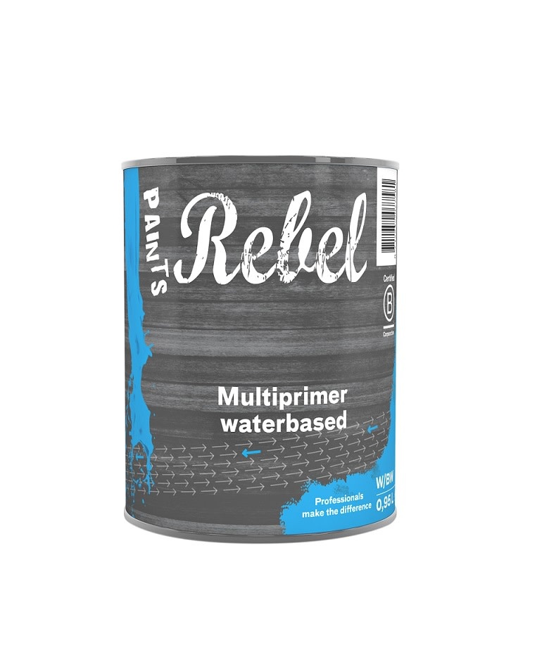 Rebel Paints Multi Primer Waterbased Kopen? Verf en Behangland - Verf ...