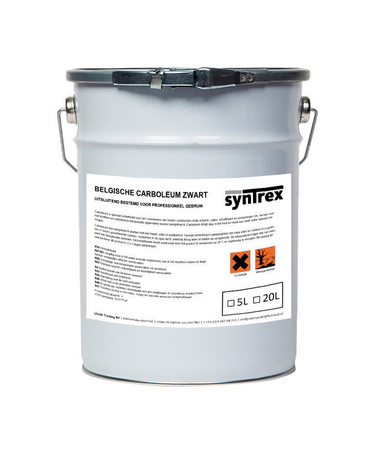 Syntrex - Maling Belgische Carboleum Zwart Kopen? Verf en Behangland ...