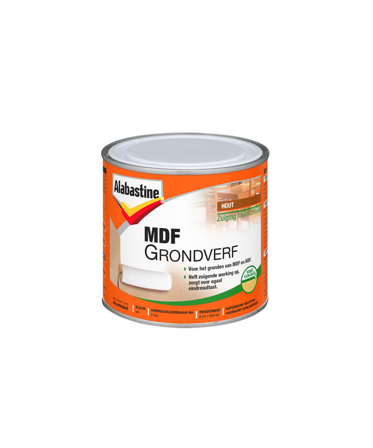 Alabastine MDF Grondverf Bestellen? Verf en Behangland - Verf en behangland