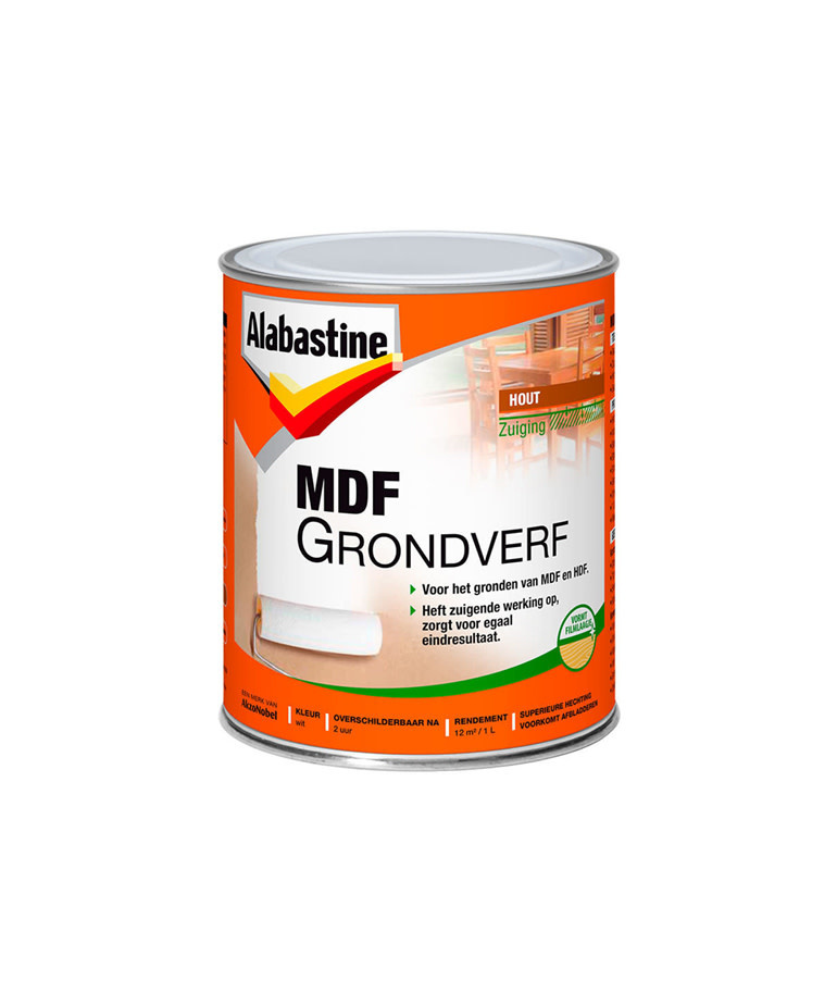Alabastine MDF Grondverf Bestellen? Verf en Behangland - Verf en behangland