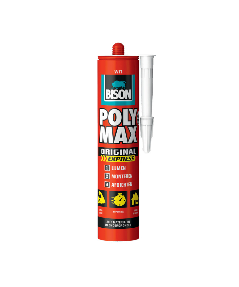 Bison Bison Polymax Express 425 gram Kopen? Ruime Voorraad - Verf en behangland