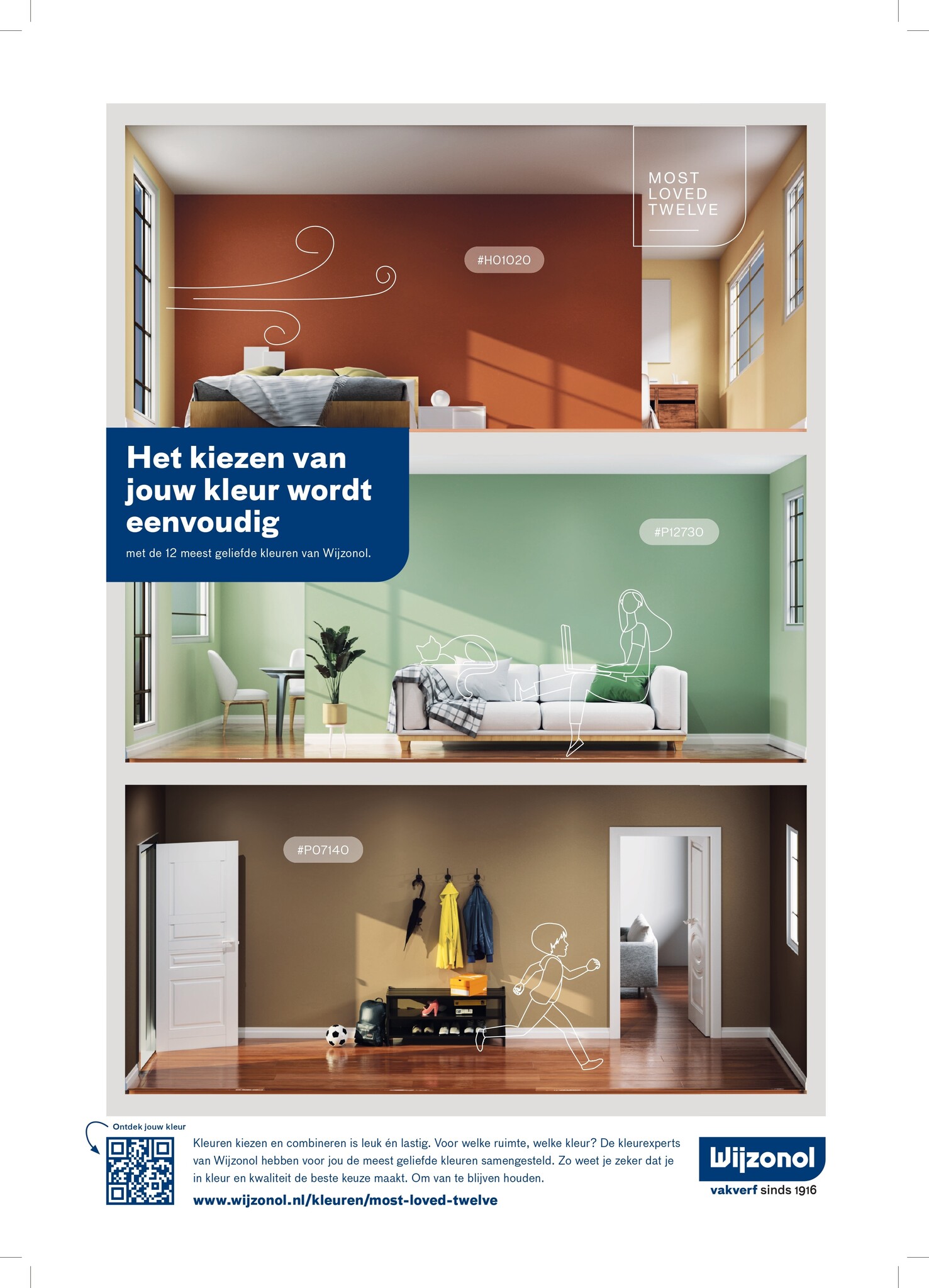 Wijzonol Most Loved Twelve Kleurenkaart Bestellen? Verf en Behangland - Verf en behangland
