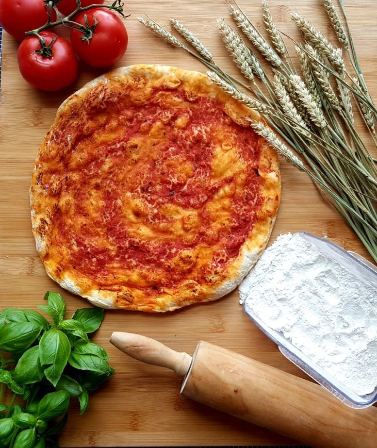 FROZEN PIZZA BASE (ROSSA) 28CM/PIECE AND 250GRAMS/PIECE 5PIECES/BOX ...