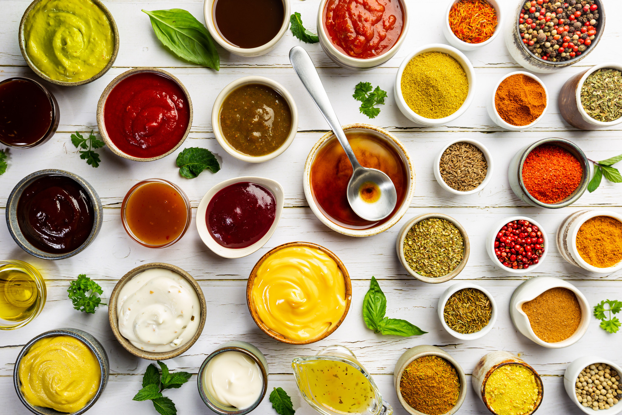 Condiments from Different Cultures - Chef's Play