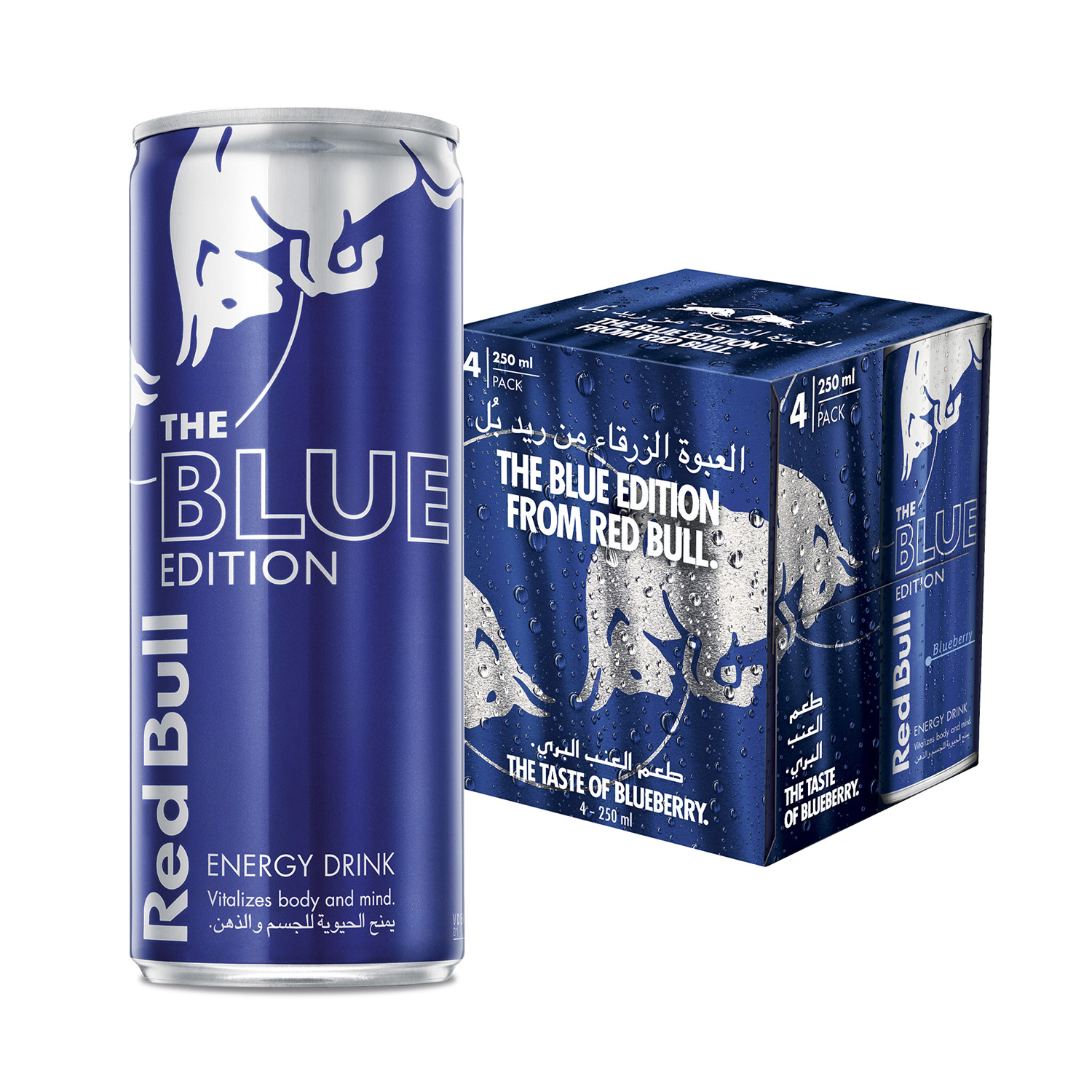 Red Bull Energy Drink Blueberry 4 Packs x 250 ml - Chef's Play