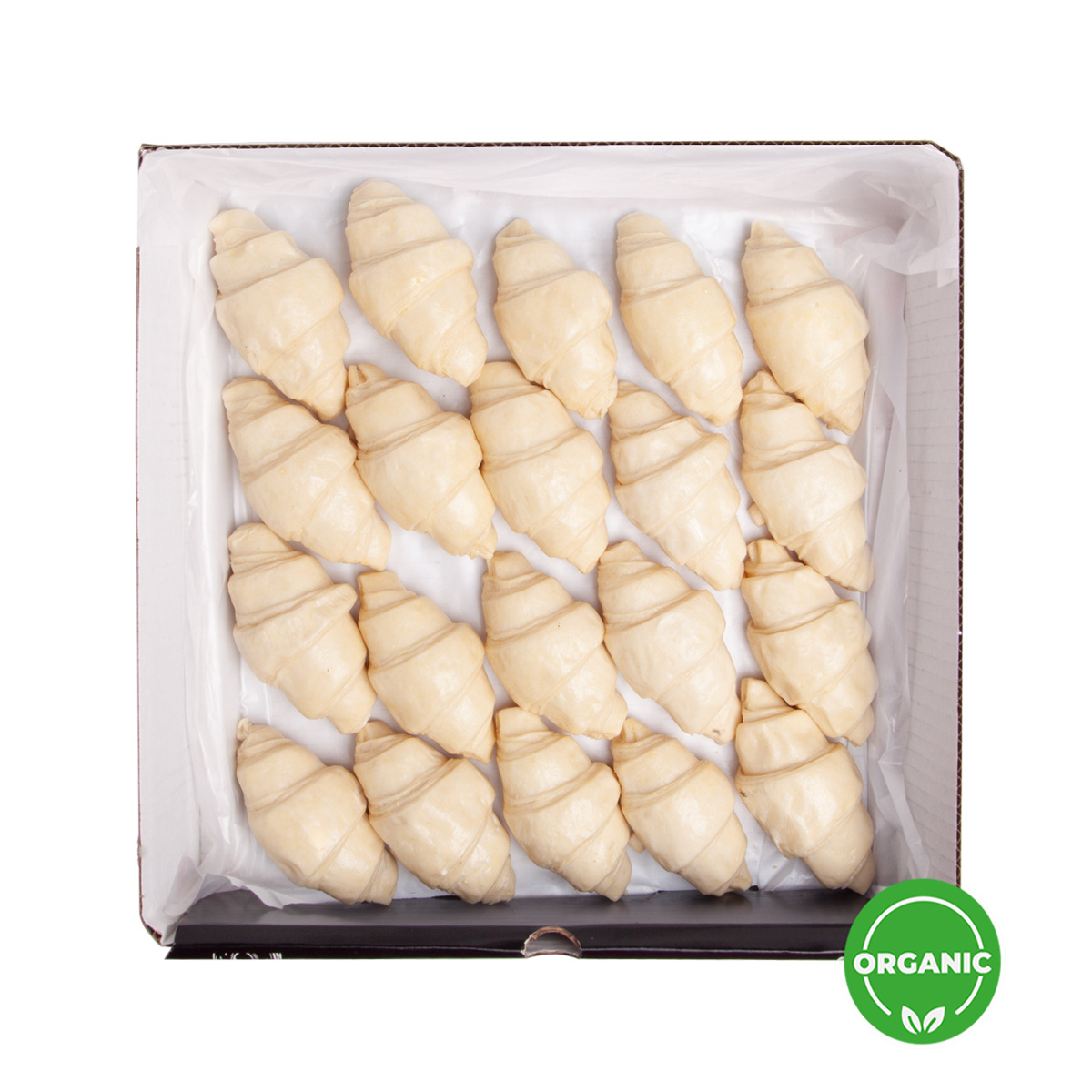 Organic Butter Croissant 20 Pcs 30 Grams - Chef's Play