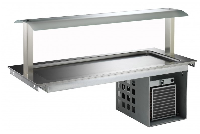 DI4RDPO - Drop-In Refrigerator with Dole Plate and Gantry 4 GN - Chef's ...