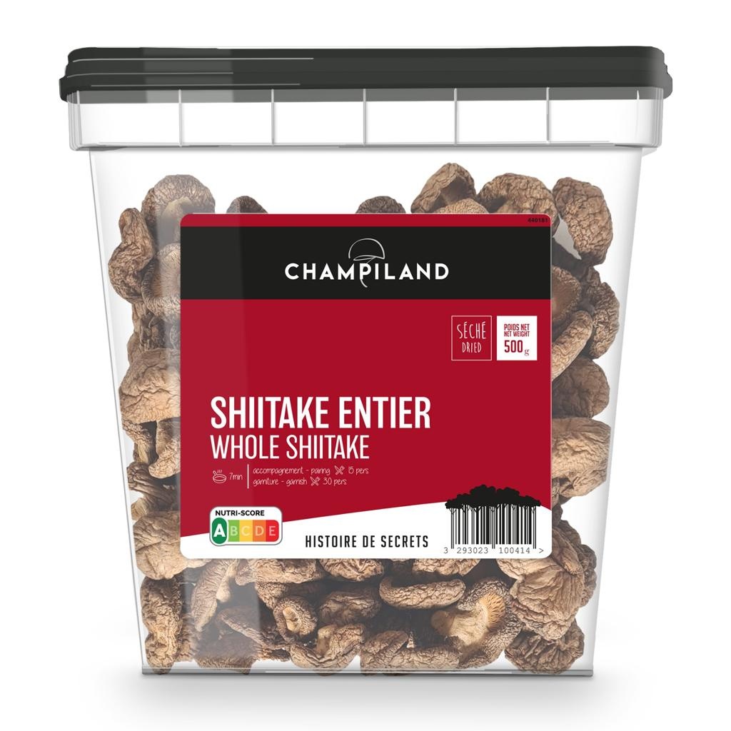 Mushroom Shitake Whole Dry 500 Grams - Chef's Play
