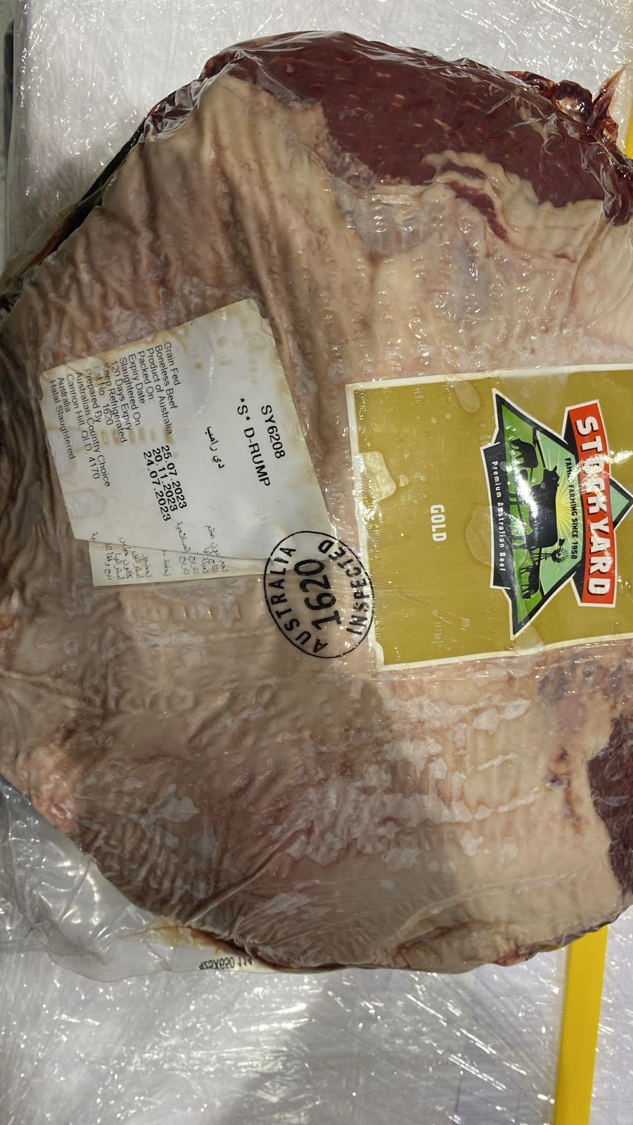 Angus Beef Rump Whole 7 KG - Chef's Play