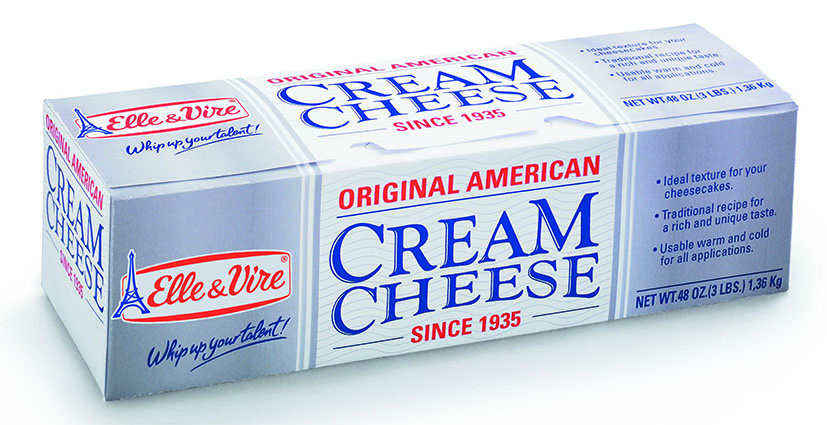 Original American Cream Cheese 34% Fat - 10 x 1.36 KG - Chef's Play