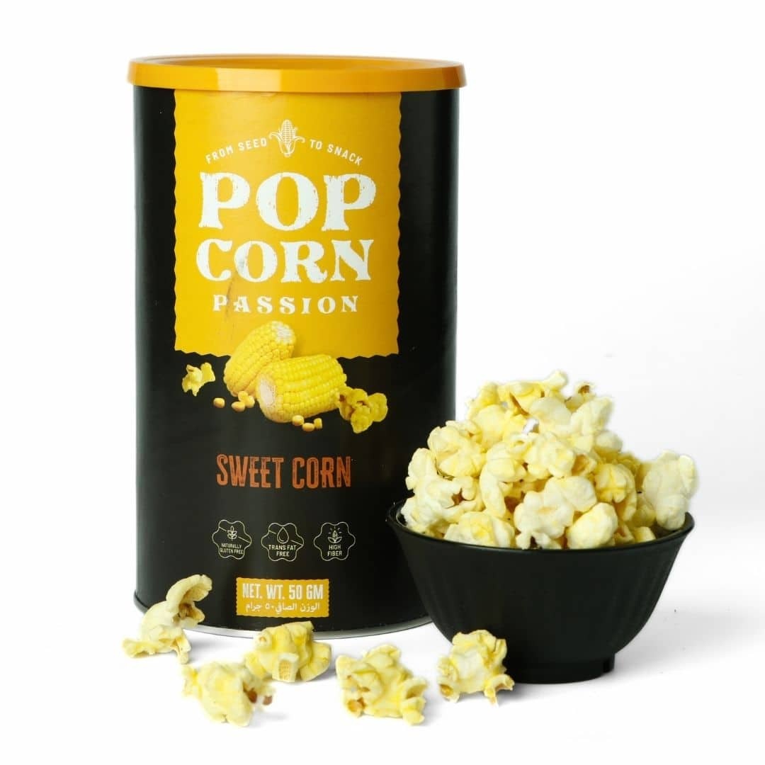 Sweet Corn Popcorn 50 Grams - Chef's Play