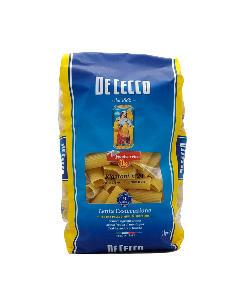 Rigatoni Pasta (12 Packs x 1 KG) - Chef's Play