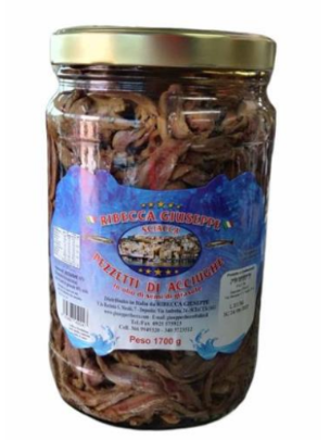 Anchovy Fillets in Sunflower Oil (6 Jar x 720 Grams) - Chef's Play