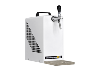 Bierkoffer TE-25-1 - White Edition Zapfanlage - schanksysteme24.de