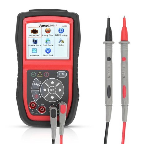 Autel AutoLink AL539B Code Reader/Multimeter - AsTools