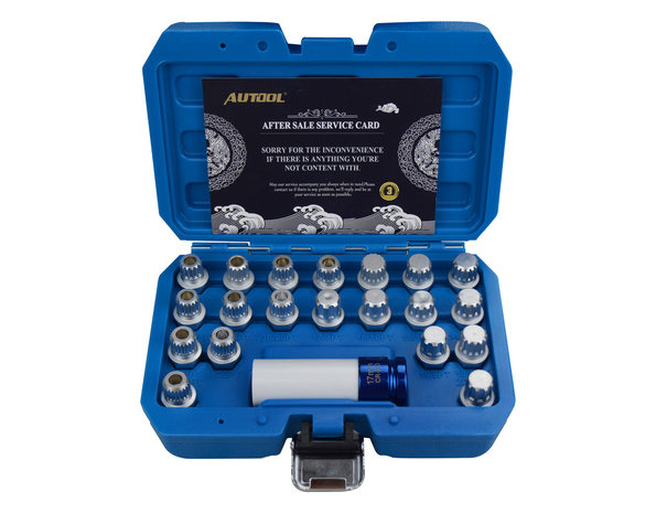 Autool BMW Anti-Diefstal Slotbout Doppenset 21-Delig - AsTools