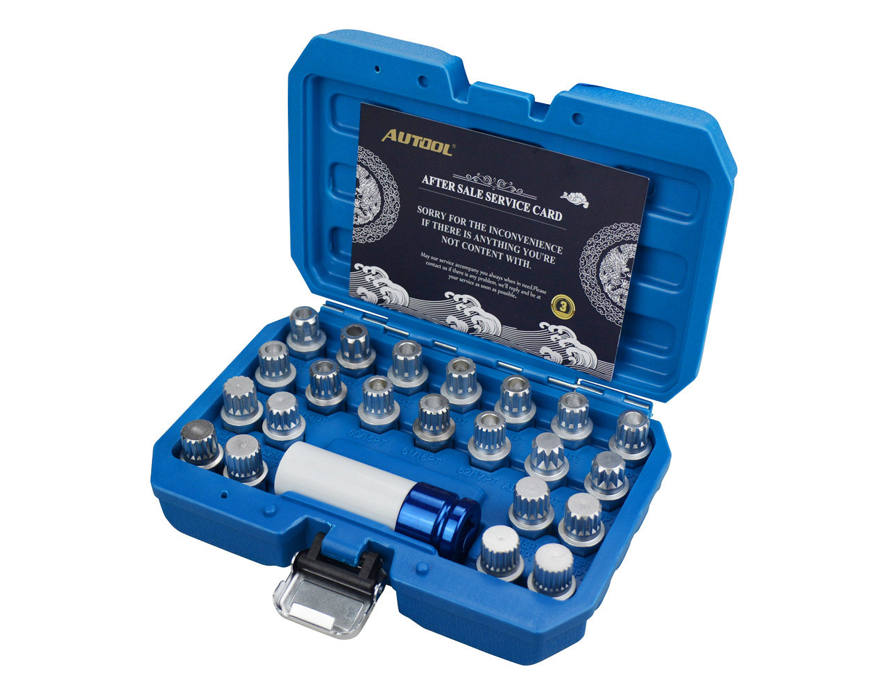 Autool VAG Anti-Diefstal Slotbout Doppenset 23-Delig - AsTools