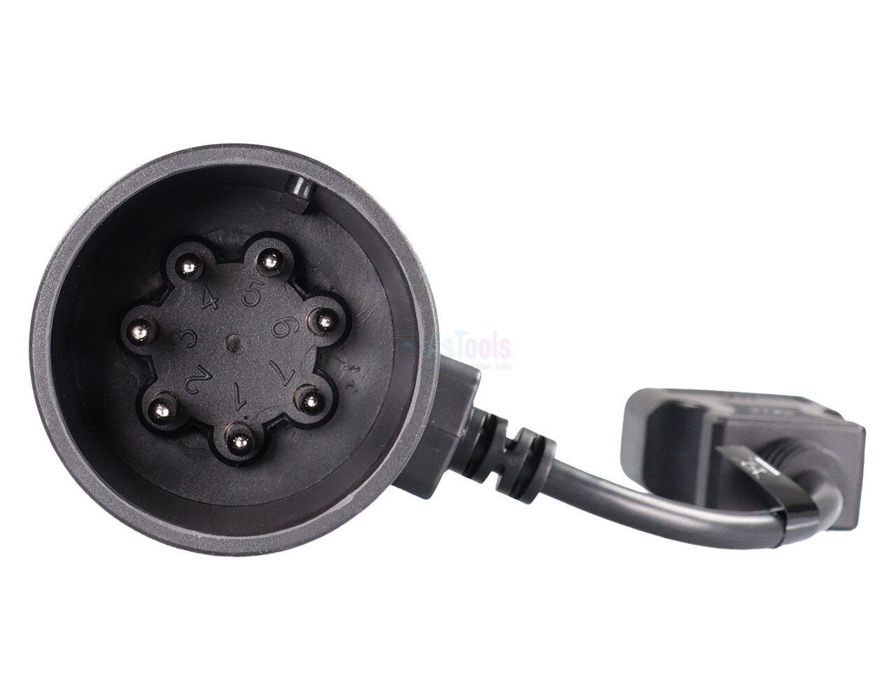 Jaltest 7+7 Pins CAN ISO 7638 - 16 Pins OBD2 Adapter Trailer - AsTools