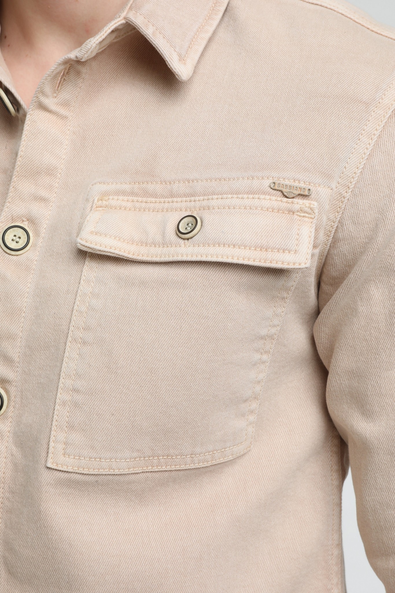 GABBIANO 332740 Overshirt Cream - Jeansbrothers