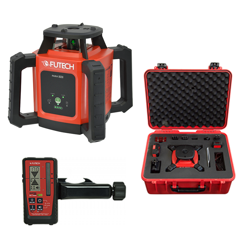 FUTECH Para ONE rotatielaser Quattro MM - Groen - Detuinmachineshop B.V.