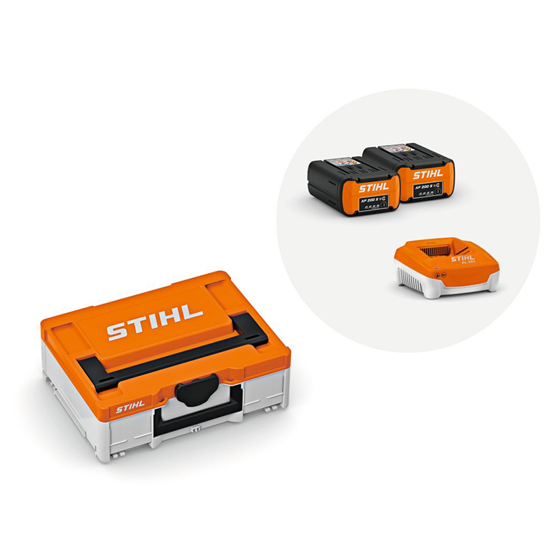 STIHL Power Box BASIC met 2x AP 200 S en AL 301 - Detuinmachineshop B.V.