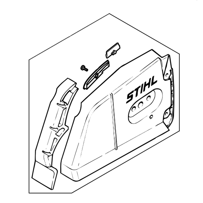 STIHL Kettingtandwieldeksel - 1124 640 1702 - Detuinmachineshop B.V.