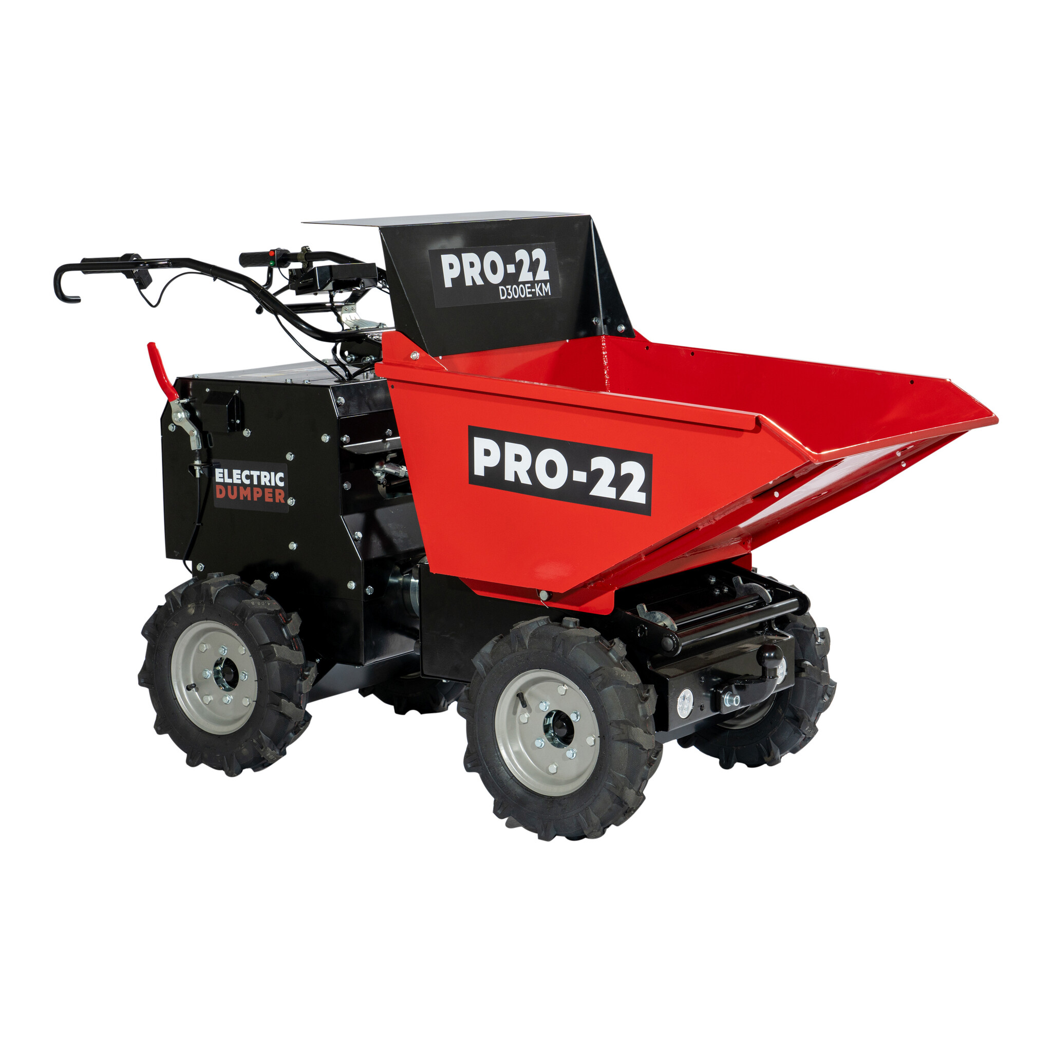 PRO-22 D300E-KM Accu Mini Dumper / Kruiwagen (4WD) - Detuinmachineshop B.V.