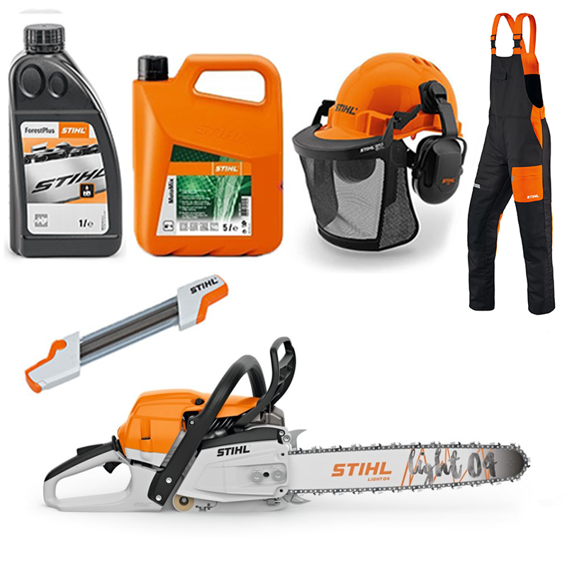STIHL MS 261 C-M RS Pro benzine kettingzaag starter set ...