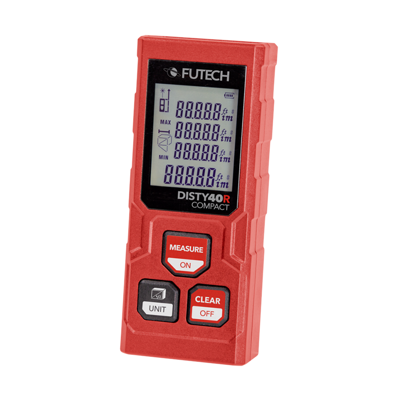 FUTECH DISTY 40R Compact rood laserafstandsmeter - Detuinmachineshop B.V.