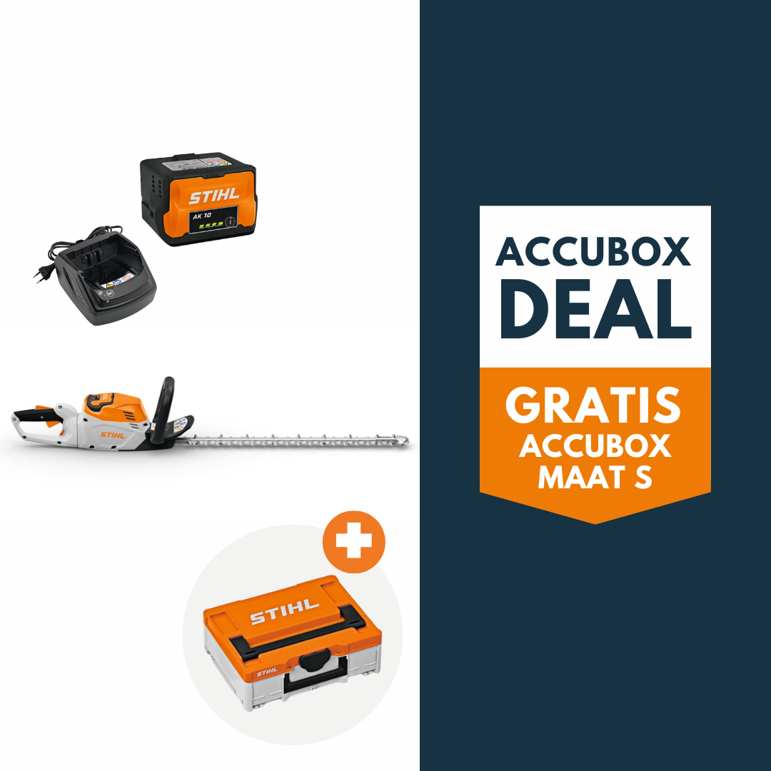 STIHL HSA 60 accu heggenschaar actieset incl. accubox ...