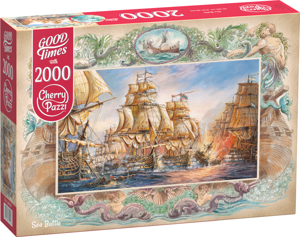 CherryPazzi Sea Battle Puzzle 2000 Pieces - The Lang Store