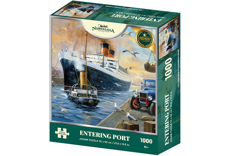 Kidicraft Entering Port Puzzle 1000 Pieces - The Lang Store