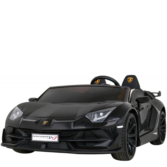 Lamborghini Aventador SVJ 24V Kinderauto 2 persoons Zwart - Kidsrides