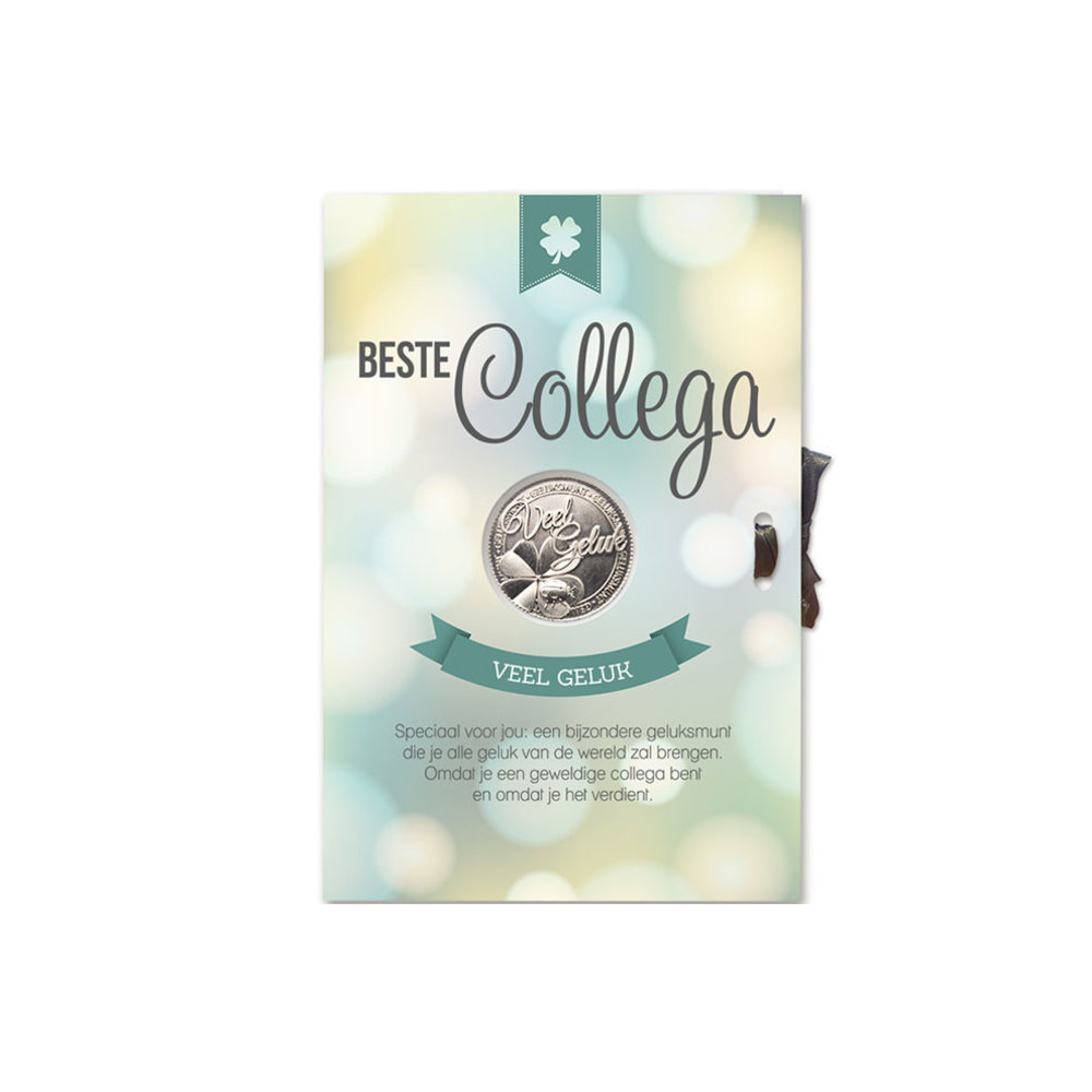 Geluksmunt Giftcard Beste Collega kopen? - Lucky Touch