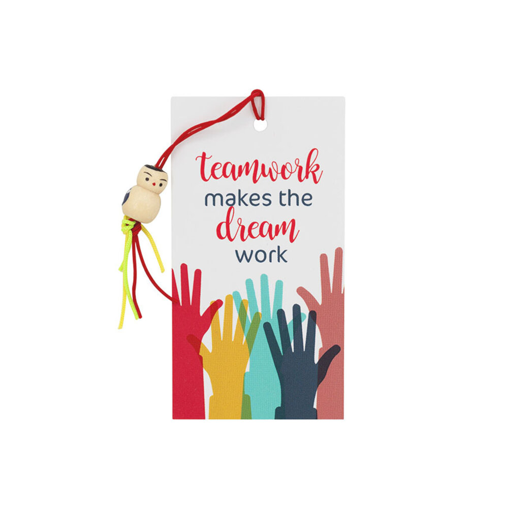 Kaartje Teamwork makes the dream work kopen? - Lucky Touch