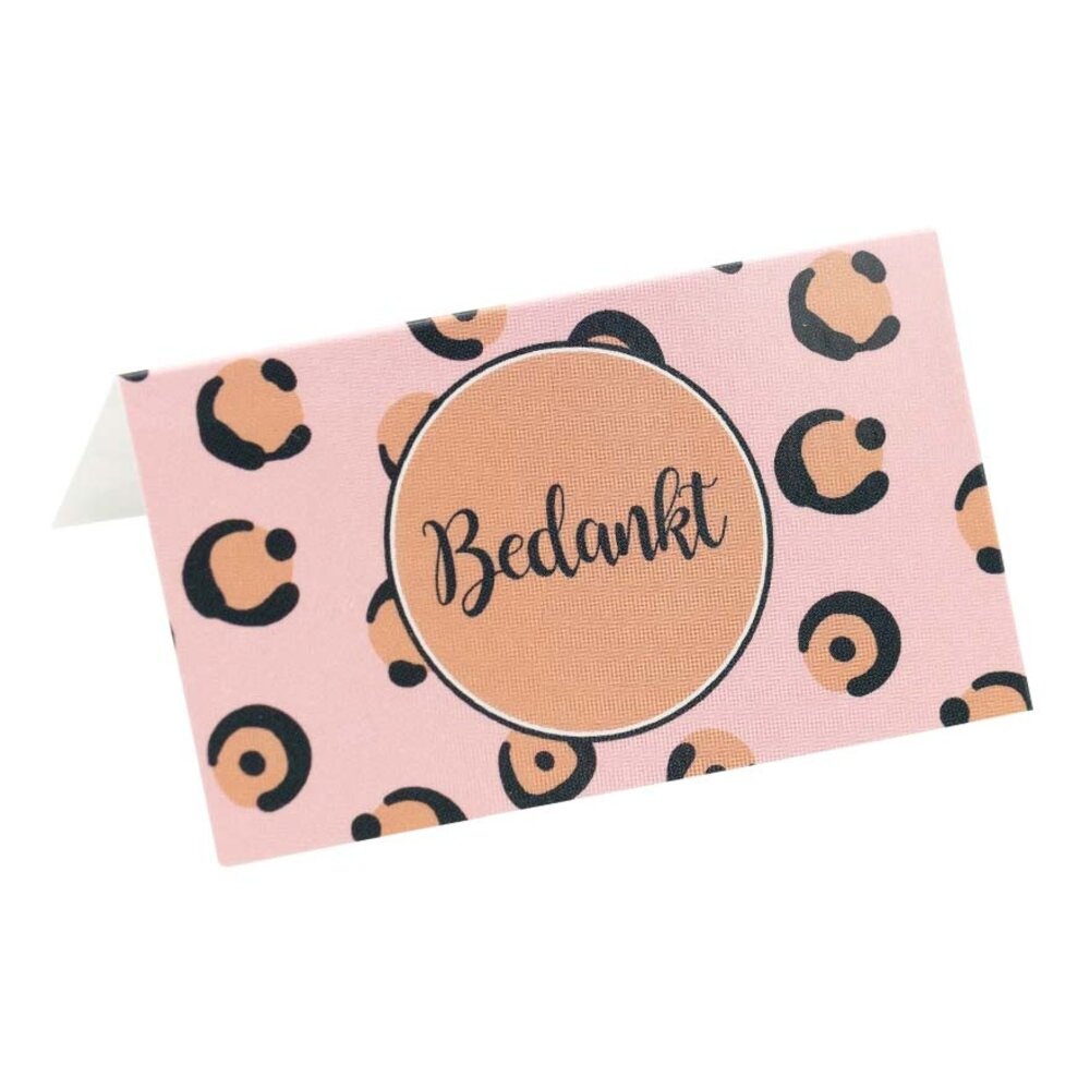 Mini kaartje Bedankt (b) kopen? - Lucky Touch