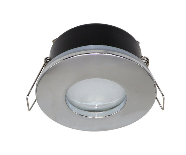 Modern recessed spotlight silver IP44 - Rex - LumenXL.com
