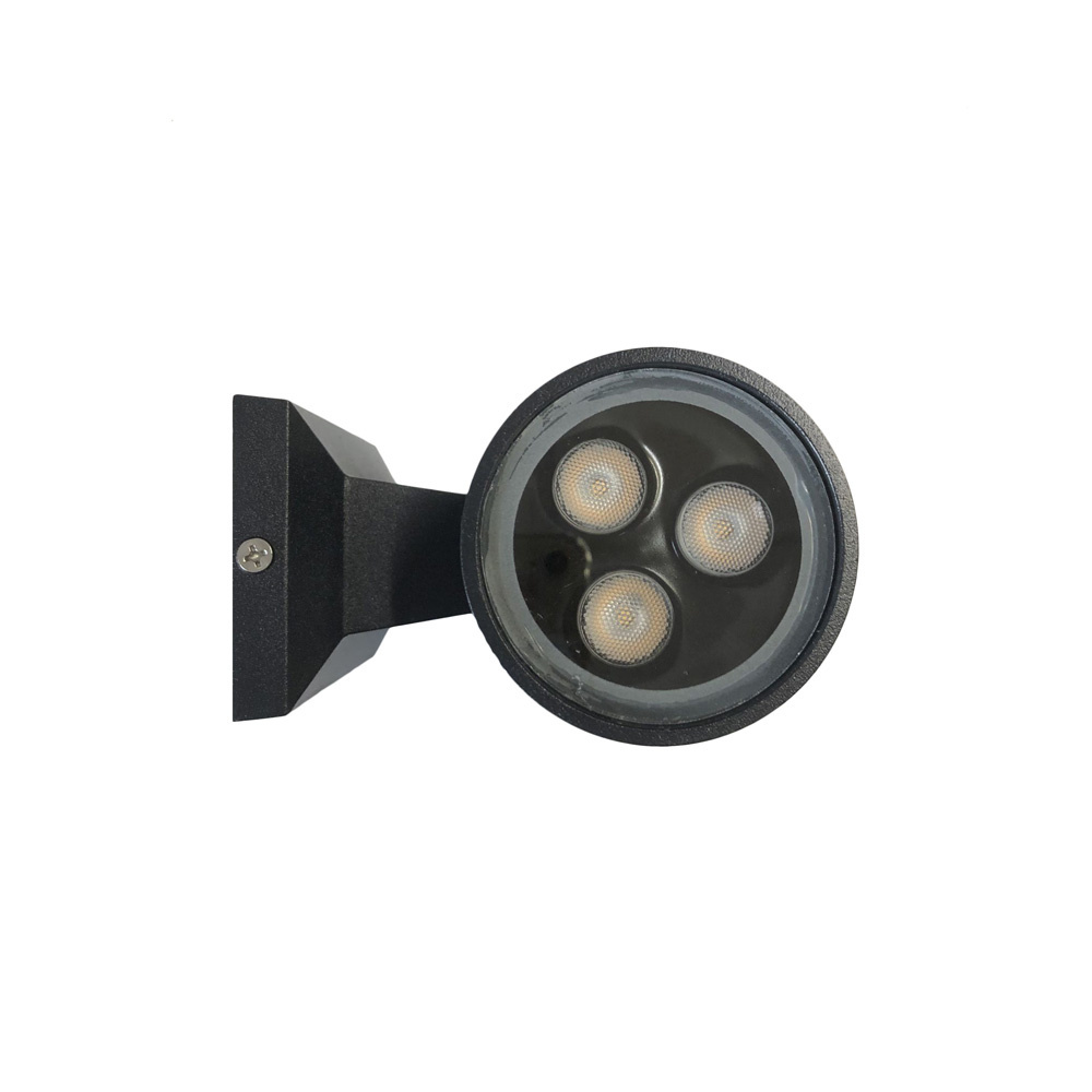 Solar outdoor wall light, dimmable - Seth - LumenXL.com