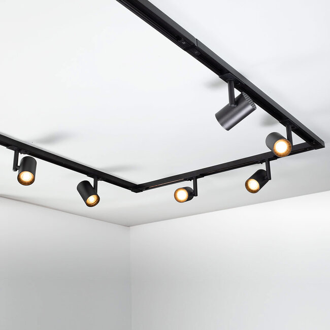 1-phase ceiling track lighting system - Blake - LumenXL.com