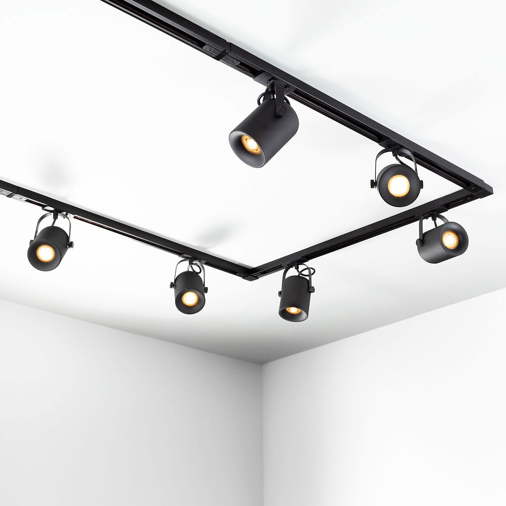 Modern single circuit track lighting system ceiling spotlights -Julien ...