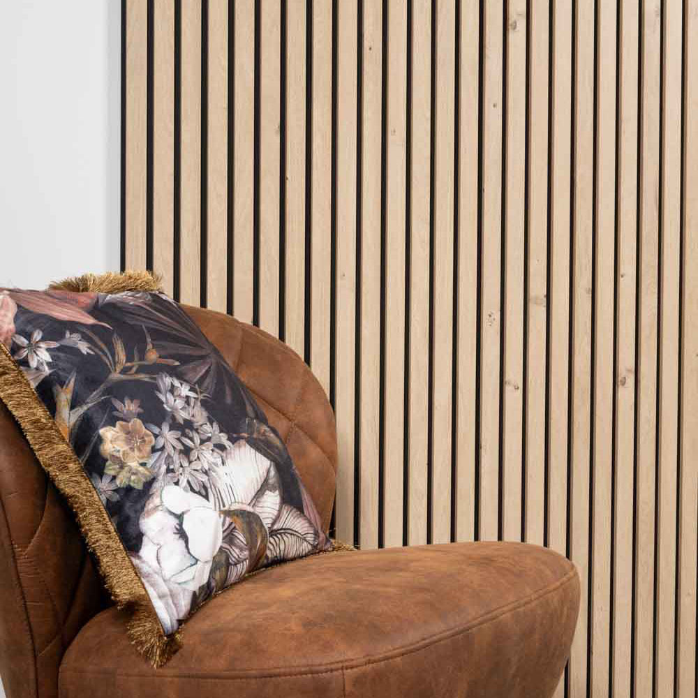 Houtlook wandpaneel voor wandbekleding | Wallcompany - Stairscompany