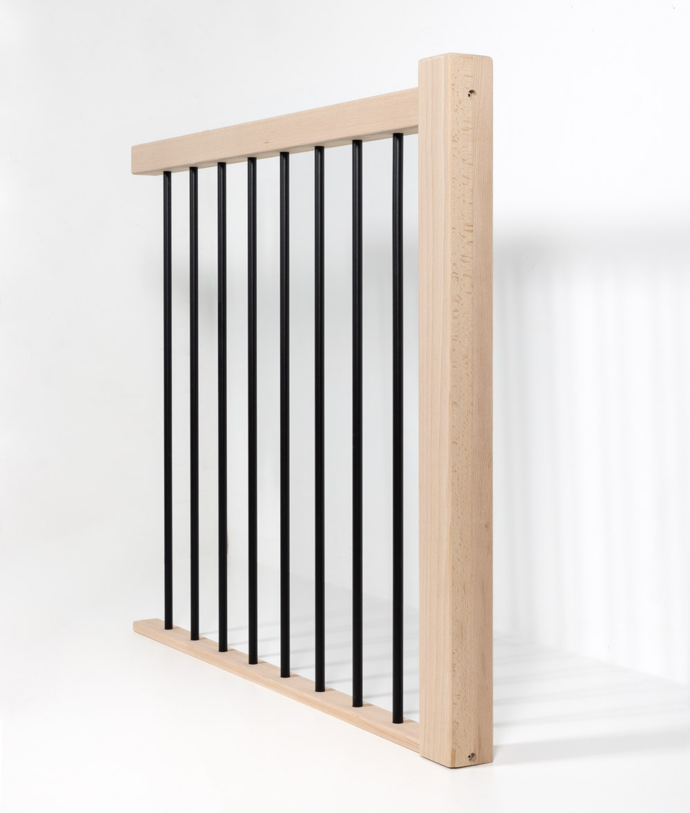 Houten balustrade van beukenhout | Stairscompany - Stairscompany