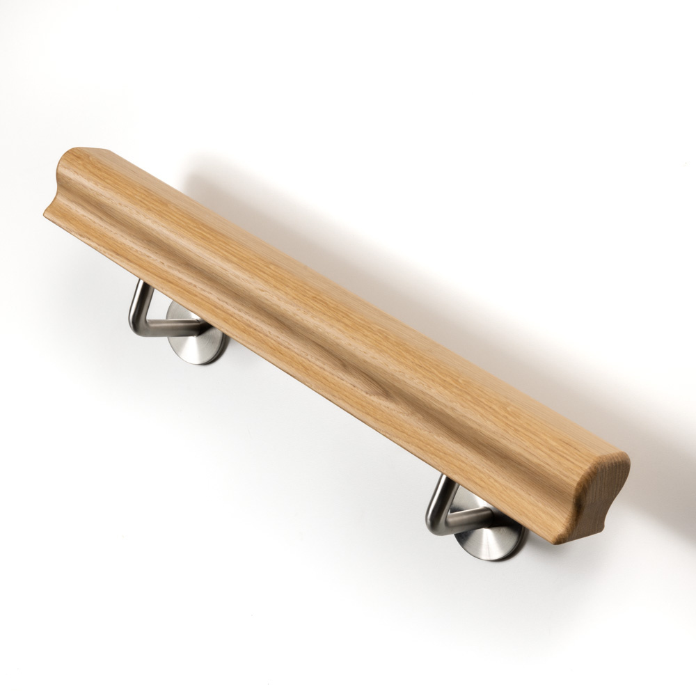 Eiken trapleuning sleutelgat 60 mm - Robuust & stijlvol - Stairscompany