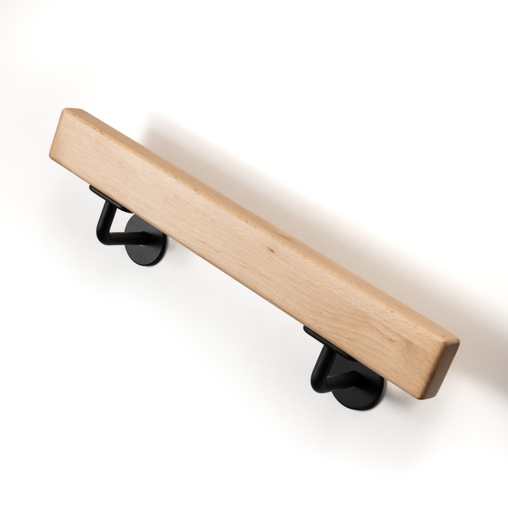 Beuken trapleuning 60x40 mm - Rechte vorm - Stairscompany
